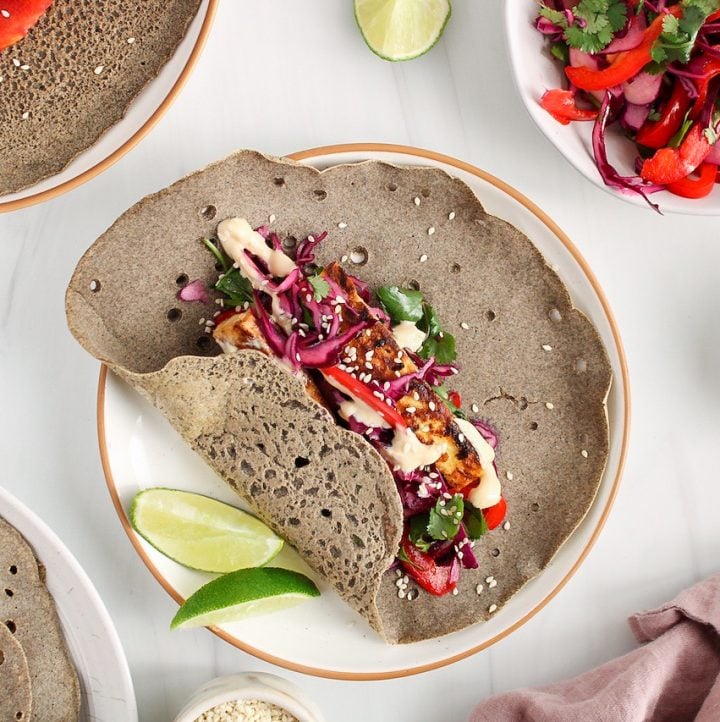 Buckwheat Tortilla Wraps (Gluten-Free) - Plant Based Jess