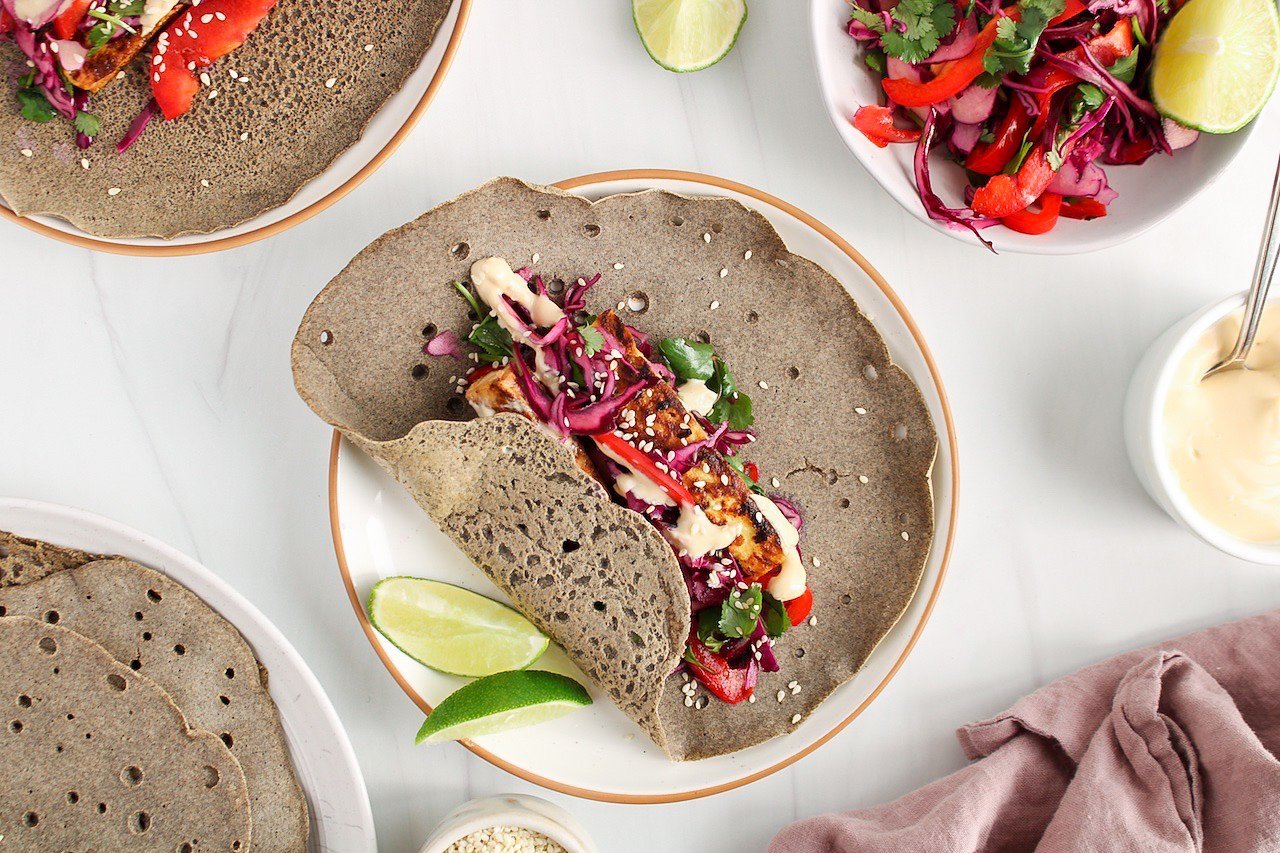 Buckwheat Tortilla Wraps (Gluten-Free) - Plant Based Jess