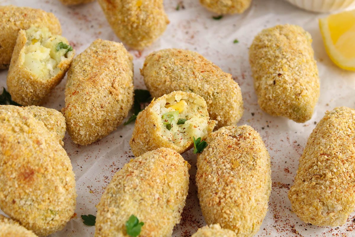 Vegan Potato Croquettes - Plant Based Jess