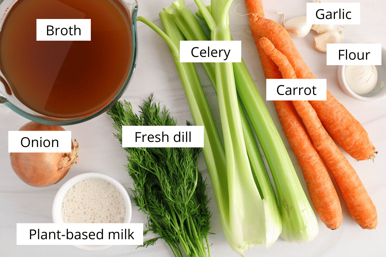 Simple Carrot and Celery Soup (Healthy Recipe) - Plant Based Jess