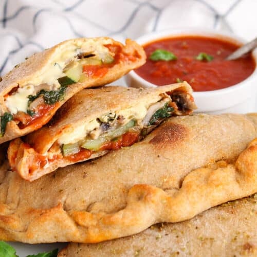 Vegan Calzones (Pizza Pockets) - Plant Based Jess