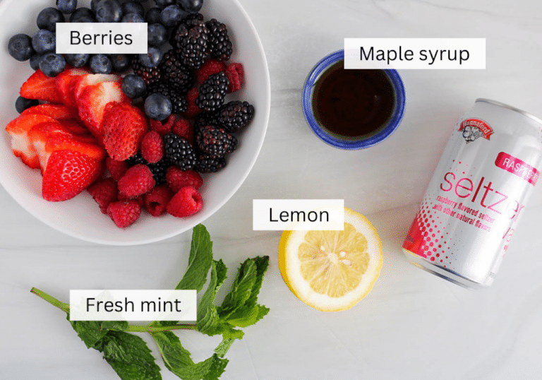 Healthy Mixed Berry Tonic - Plant Based Jess