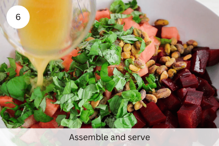 Beet Watermelon Salad - Plant Based Jess