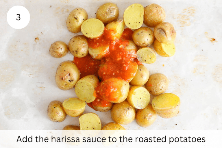 Vegan Zesty Harissa Potatoes (Oven Roasted) - Plant Based Jess