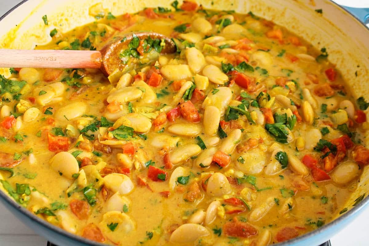 Butter Bean Curry - Plant Based Jess