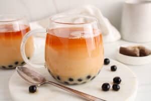 Hot Bubble Milk Tea (Boba) - Plant Based Jess