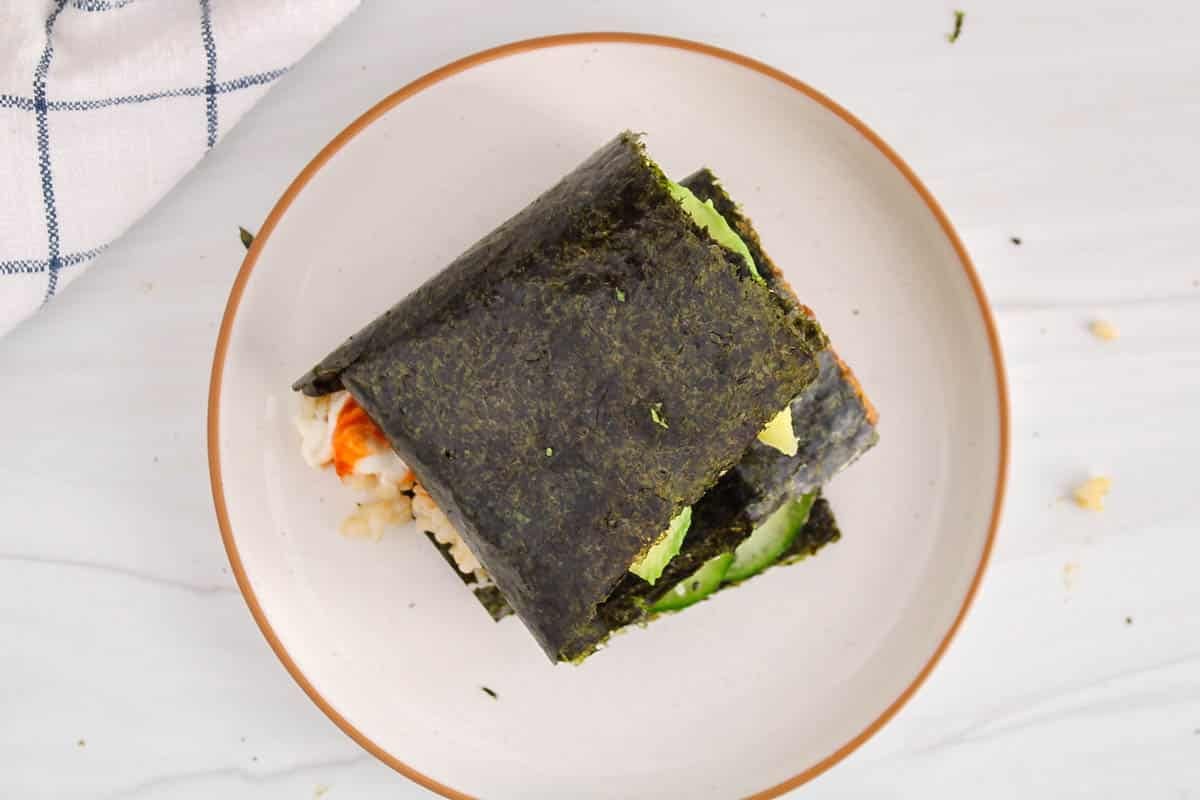 Nori Sushi Wraps (Seaweed Sandwich) - Plant Based Jess