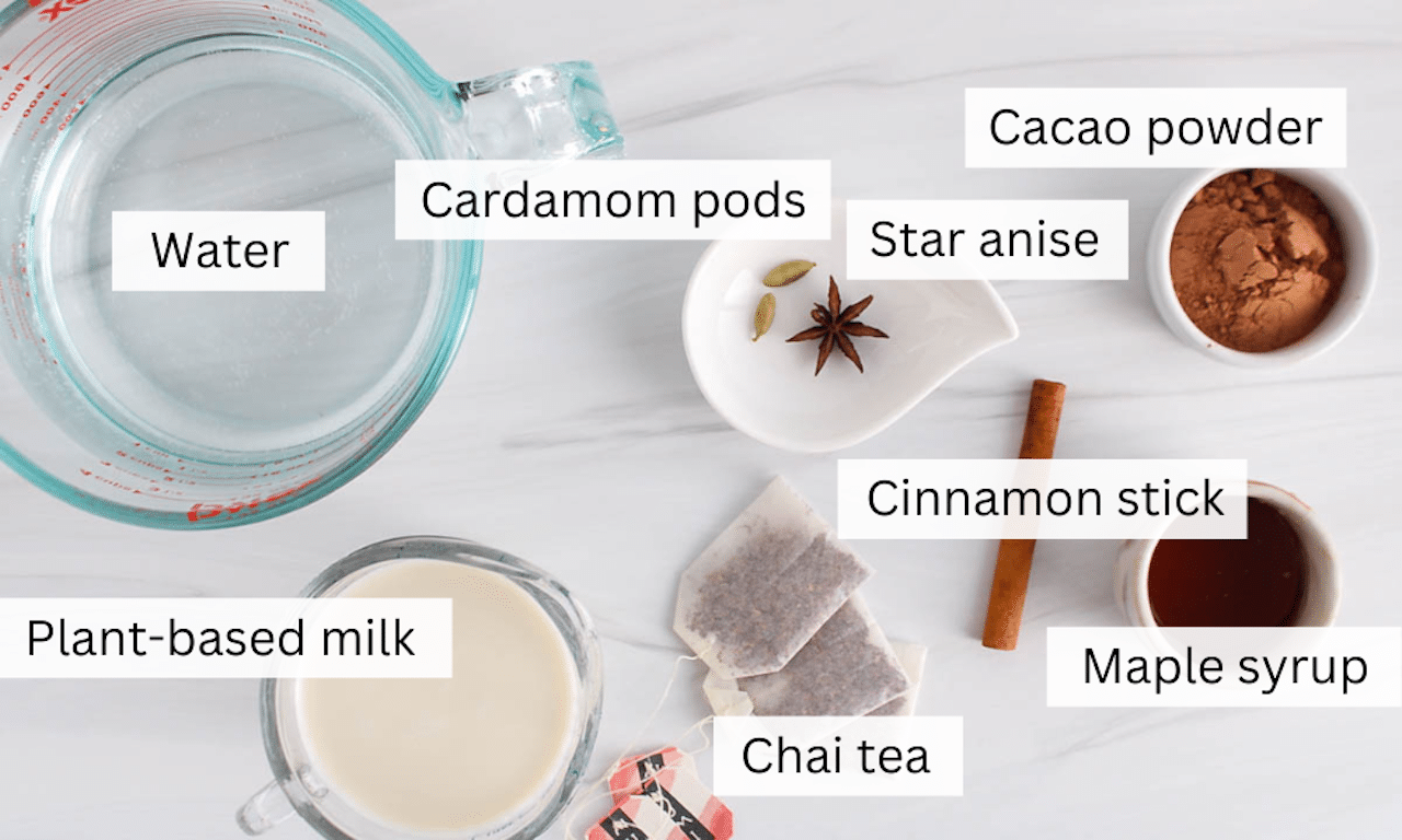 Chocolate Chai Latte - Plant Based Jess